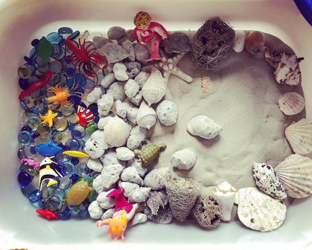 Sinnestisch Ideen mit dem IKEA FLISAT Tisch | Limmaland