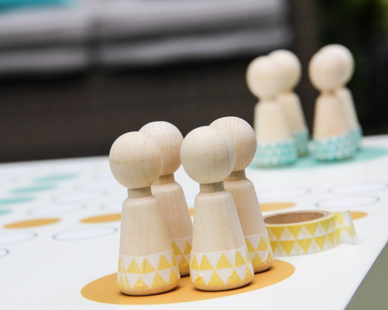 Making game pieces for XXL board games