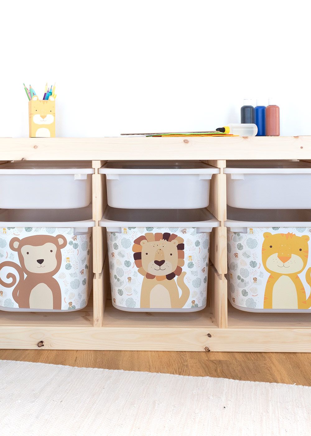 13 clever IKEA hacks with the TROFAST shelf ♥