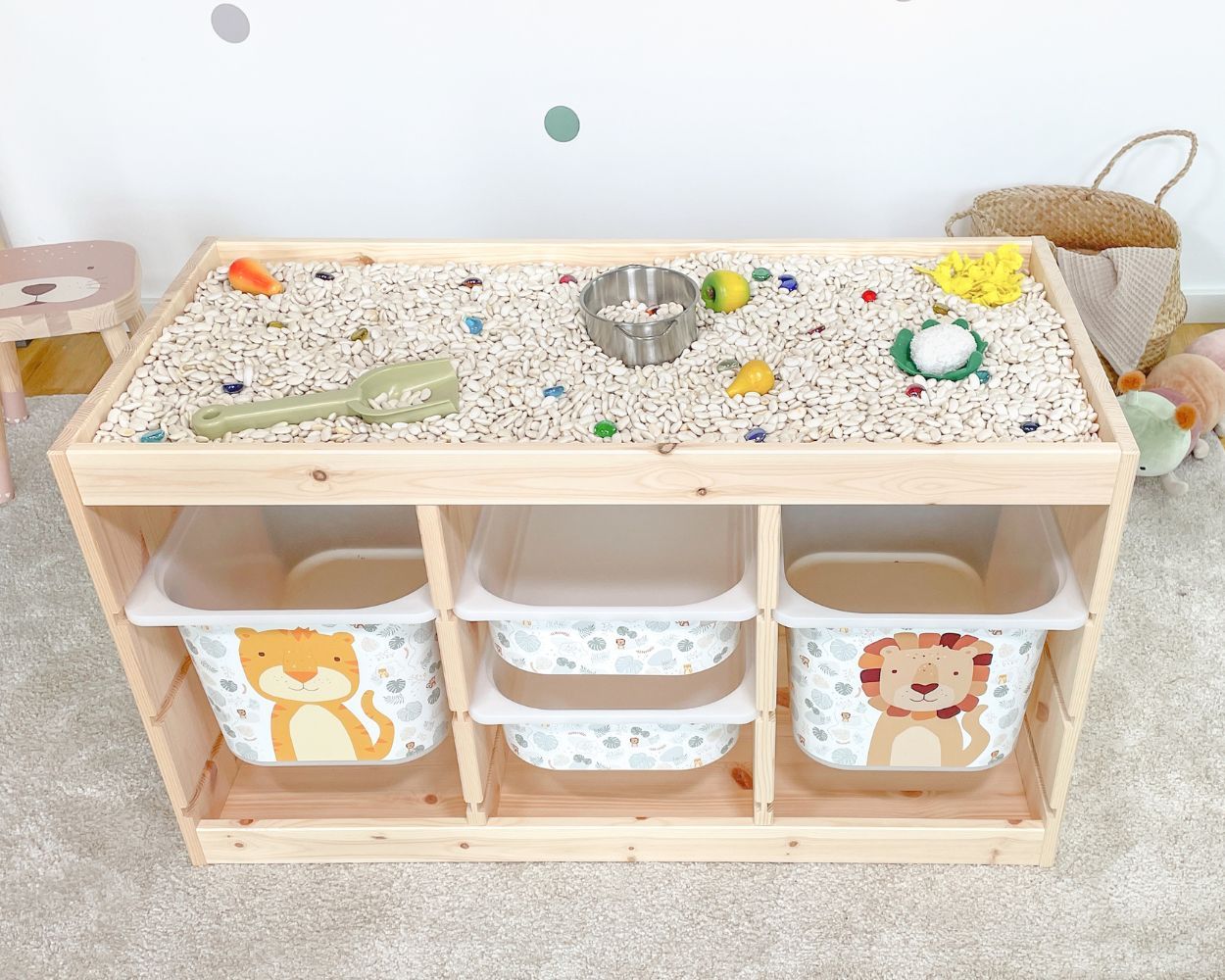 14 clever IKEA hacks with the TROFAST shelf ♥