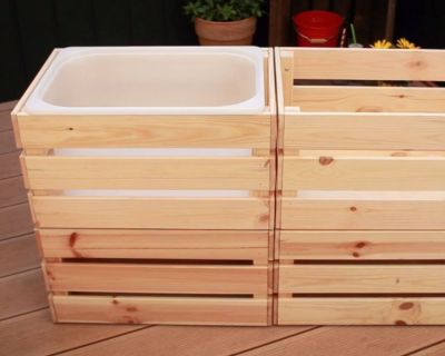 Mud kitchen build it yourself 👍 in just 5 minutes