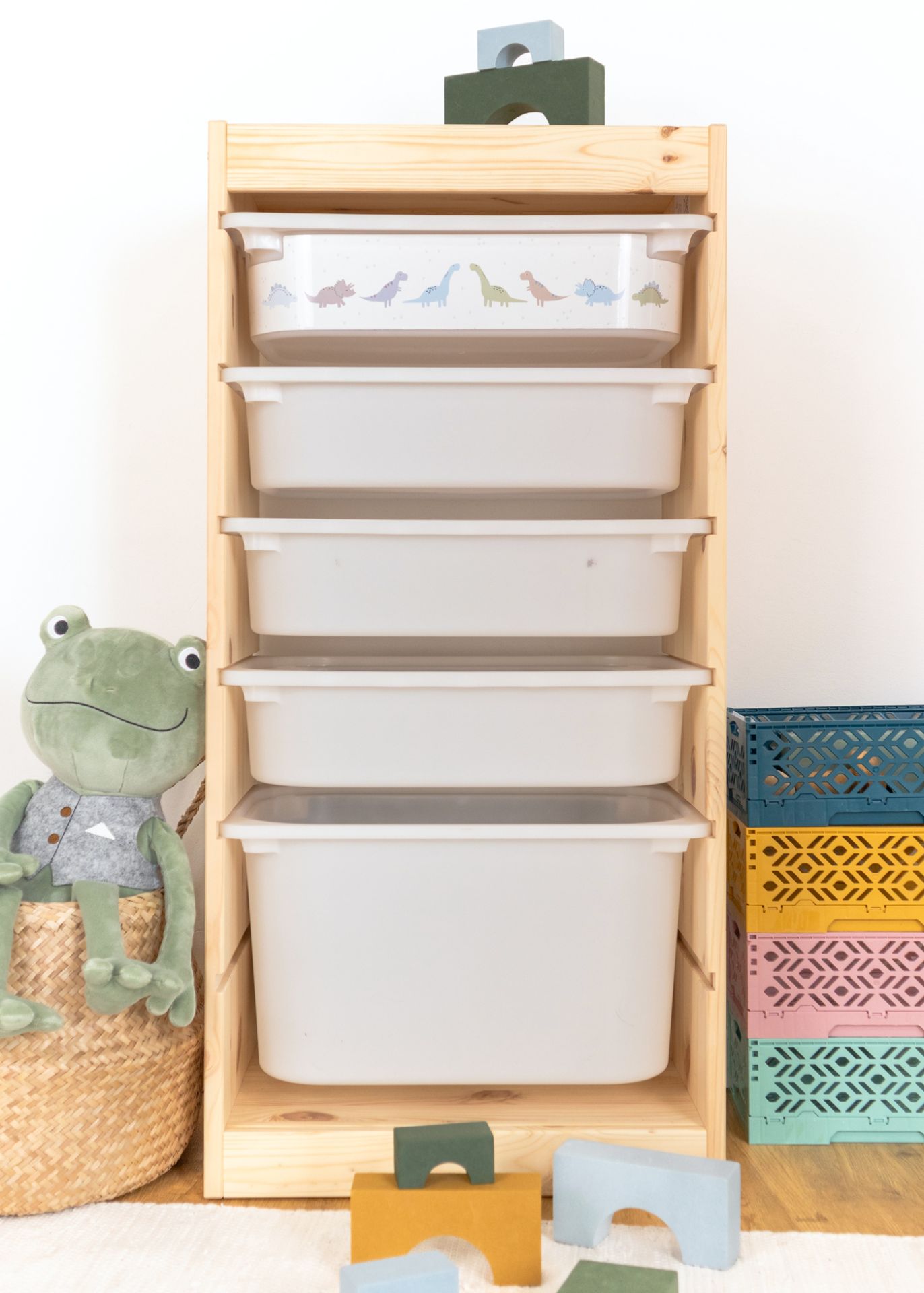 13 clever IKEA hacks with the TROFAST shelf ♥