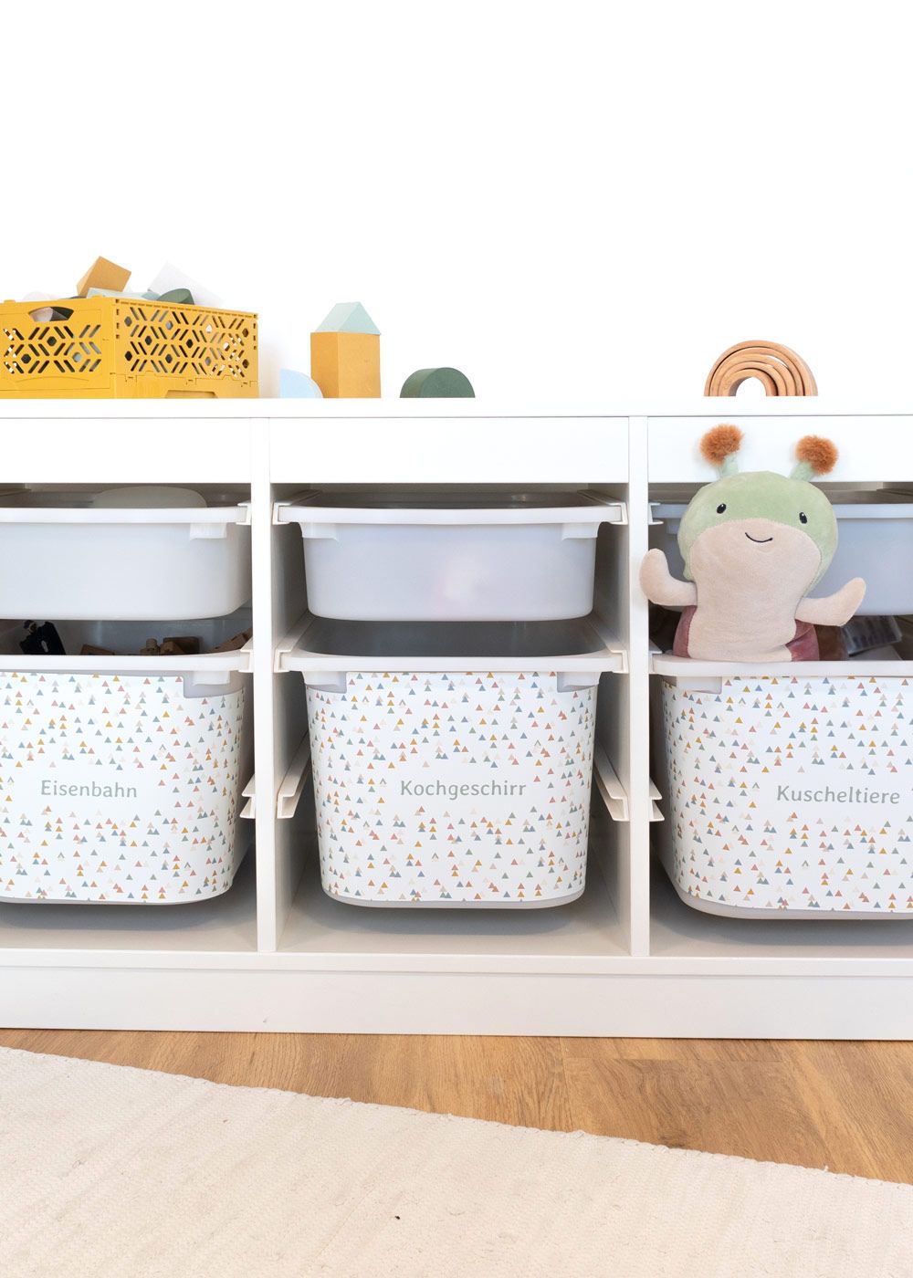 11 clever IKEA hacks with the TROFAST shelf ♥