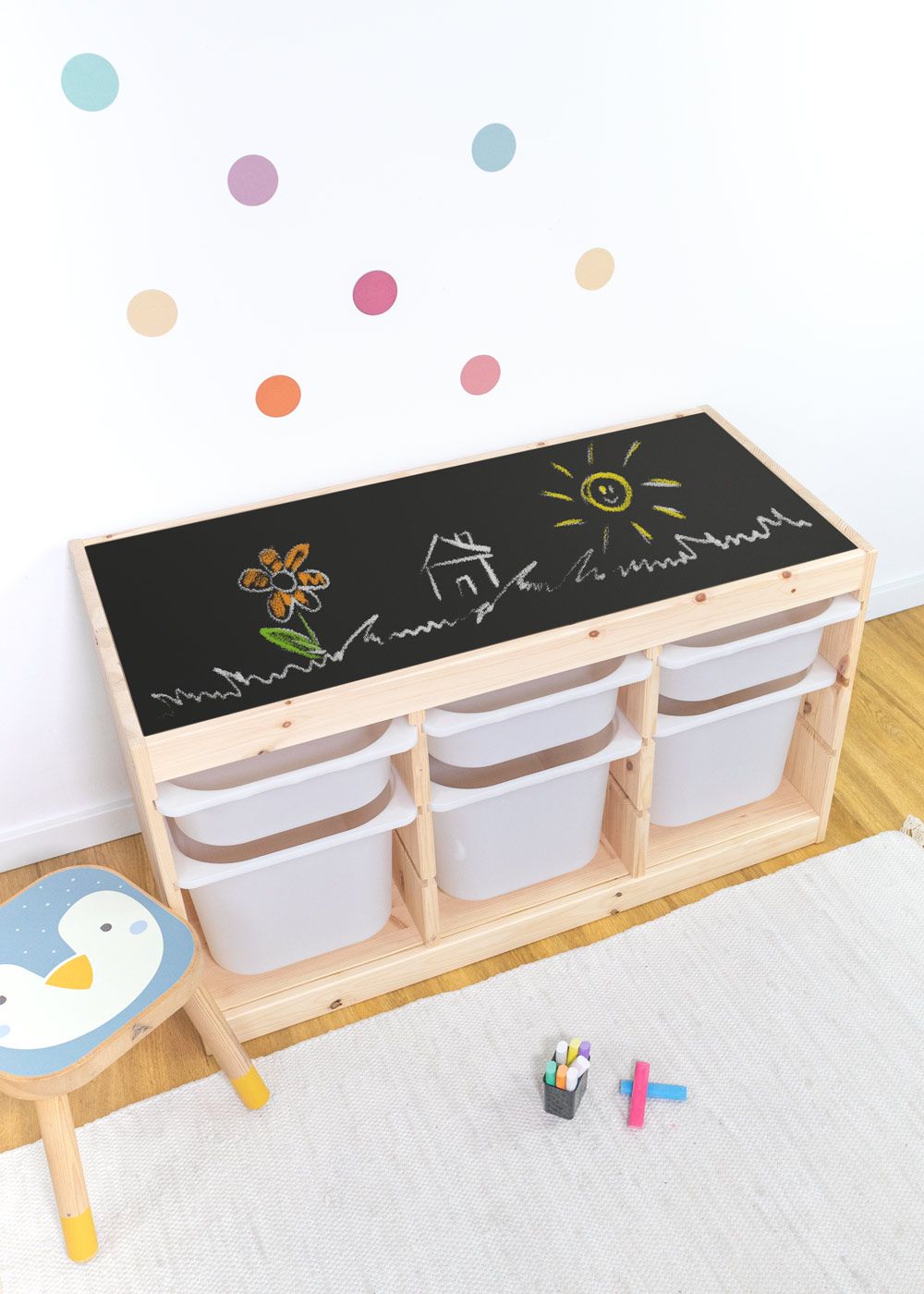 13 clever IKEA hacks with the TROFAST shelf ♥