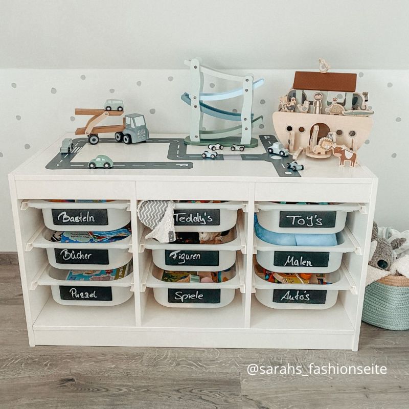 9 clever IKEA hacks with the TROFAST shelf ♥