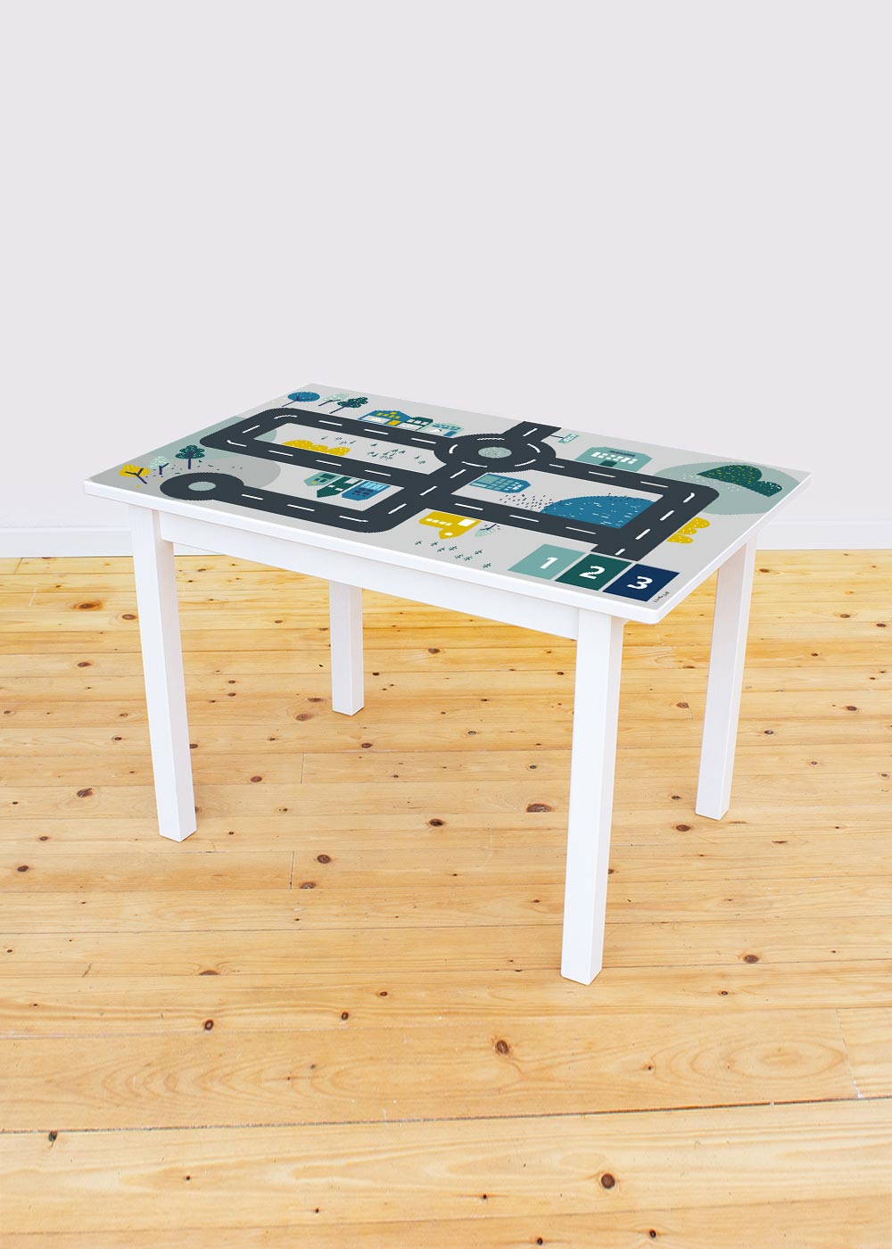 Design IKEA play table for cars: The best ideas