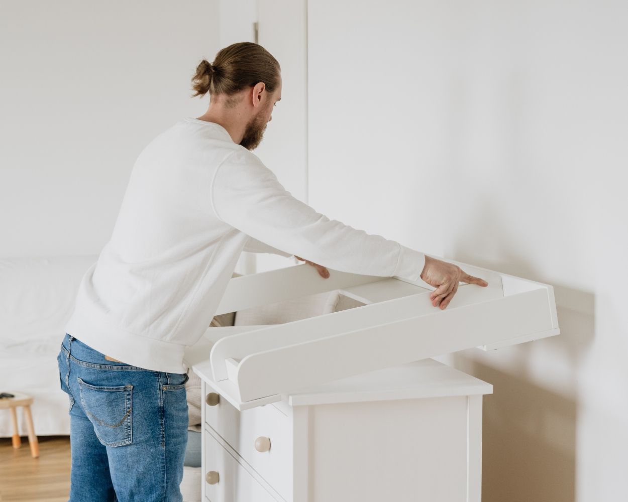 Assembly instructions for the changing table topper | Limmaland Help